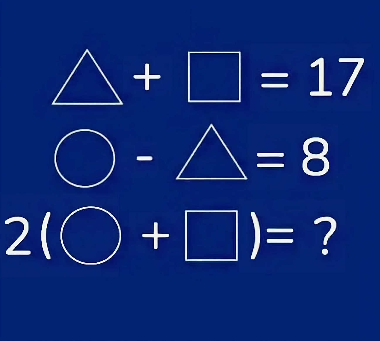 Brain Teaser IQ Test Can You Find The Missing Number In 9 Seconds 